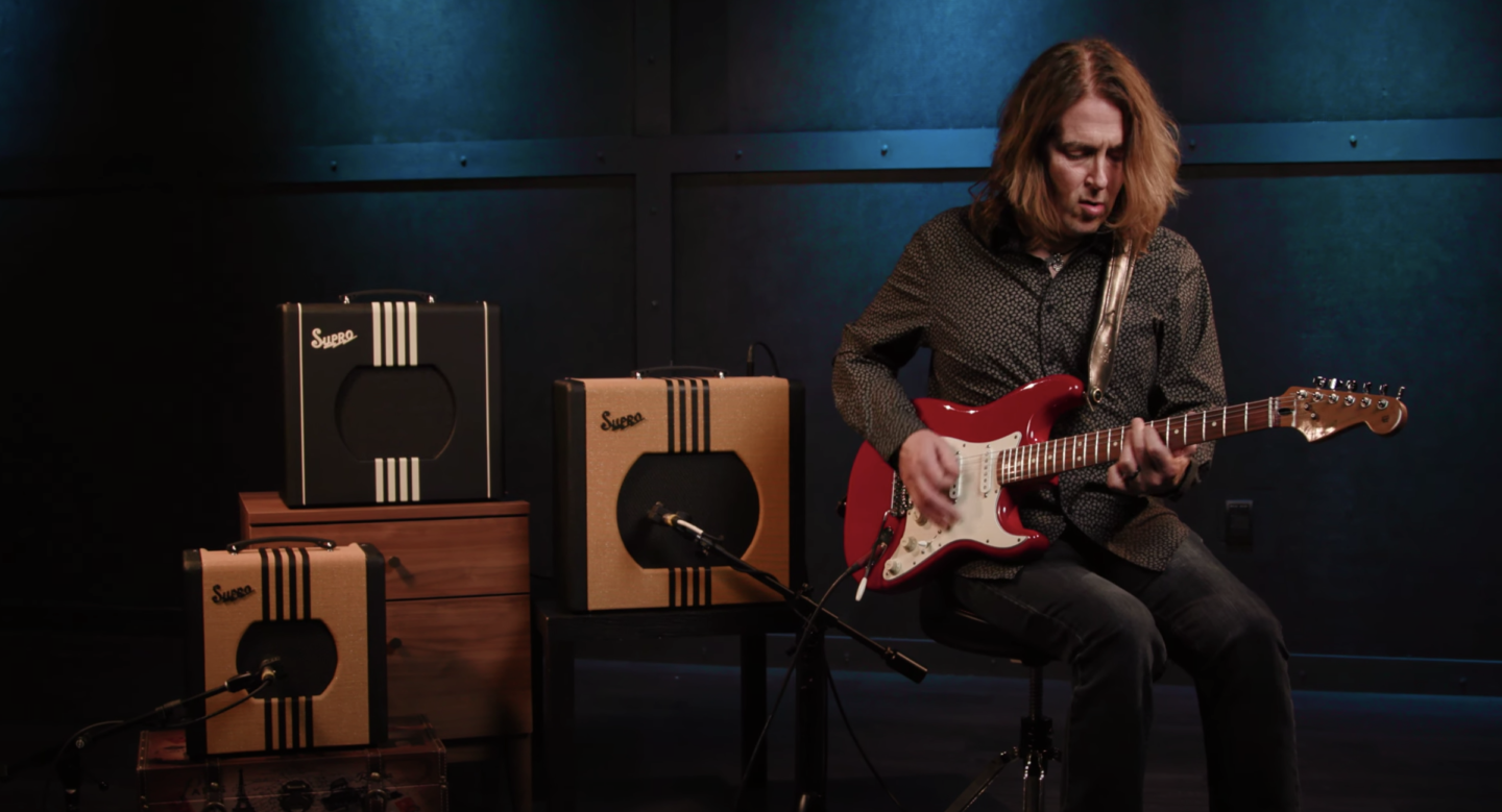 Don Carr of Sweetwater Demos the Delta King 8, 10, and 12 - Supro USA